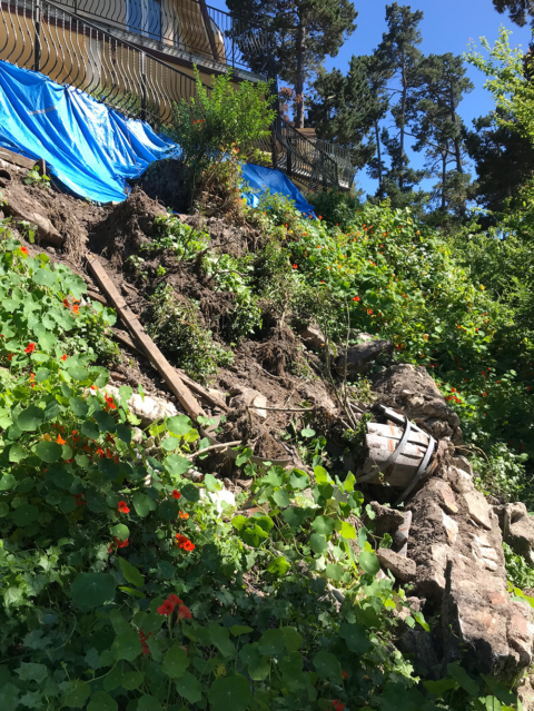 Replacement of Damaged Retaining Wall in Carmel - Kyler Engineering